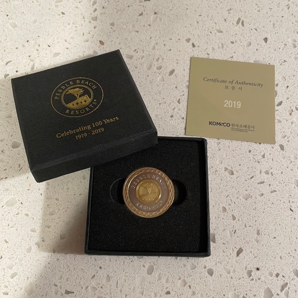 Other | Pebble Beach Resorts 10th Anniversary Medal | Poshmark